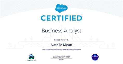 Natalie Mean On Linkedin Trailhead Salesforcemilitary Businessanalyst 58 Comments