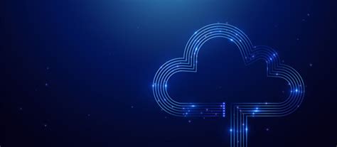 Cloud Computing Technology Connection Royalty Free Vector