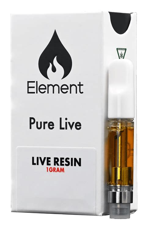 Element Pure Live Cartridge 1g Maui Wowie Element
