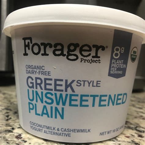 Greek Style Unsweetened Plain Yogurt From Forager Project Vegan