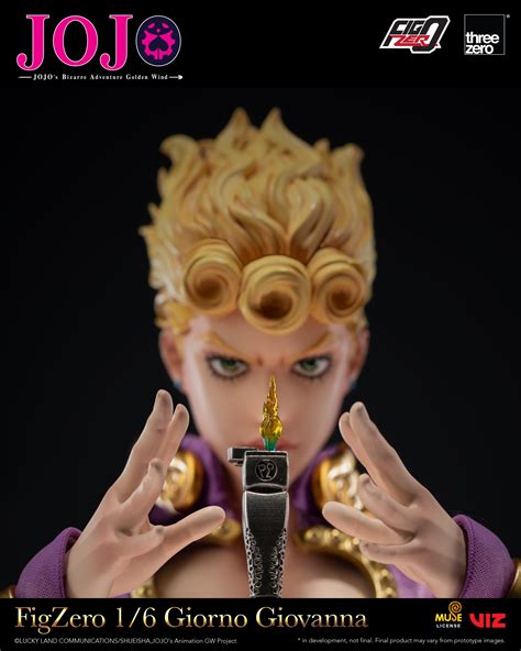 Threezero Unveils Giorno Giovanna 16 Scale Figure From Jojos Bizarre