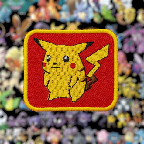 Pikachu Patch Etsy
