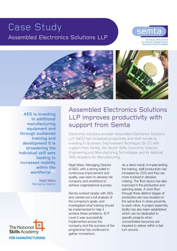 Assembled Electronics Solutions Case Study Teaching Resources