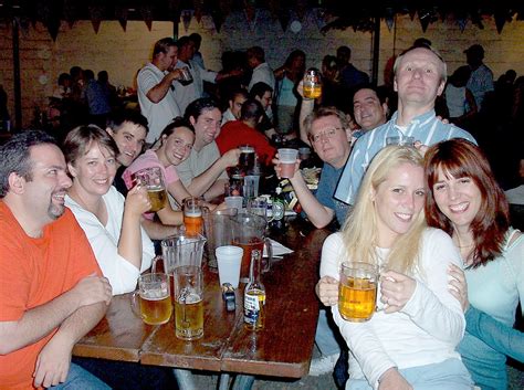 Sightseeing And Beer Drinking In The Center Of Cologne