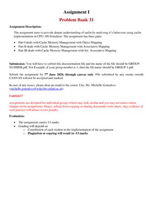 Set Associative Problems Problem Consider A Way Set Associative Mapped Cache Of Size