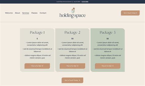 How To Create A Pricing Table On Squarespace Without Code