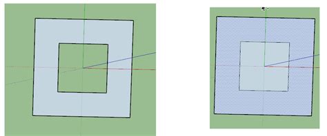 Create A Face Entity With Outer And Inner Loops Ruby Api Sketchup