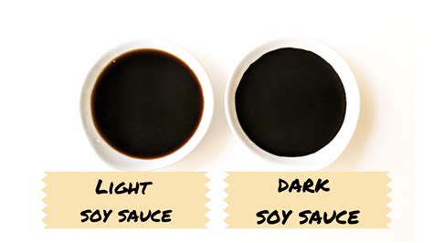 The Difference Between Light And Dark Soy Sauce