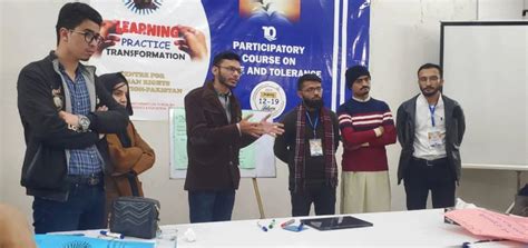 Thrilled To Share Insights From The Impactful 8 Day Workshop At The Pakistan Human Rights