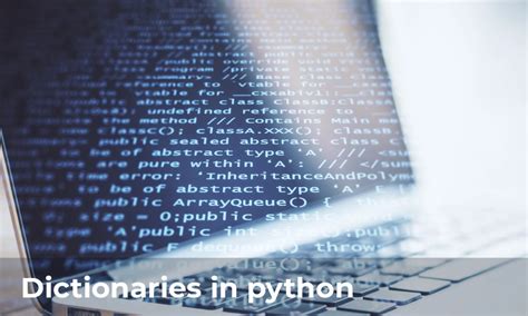 Dictionaries In Python Guide With Examples