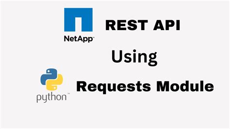 Netapp Rest Api Using Python Library Requests Storageadmin