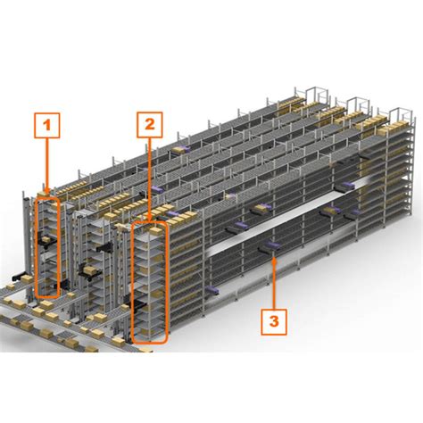 Automatic Warehouse Stacker Crane Automated Storage Retrieval Racking