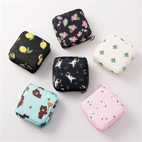 편안하슈 [편안하슈]방수 가방 생리대파우치 화장품 미니 여행용 귀여운 메이크업 위시버킷