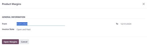 An Overview Of Invoice And Product Margin Analysis In Odoo 17 Accounting