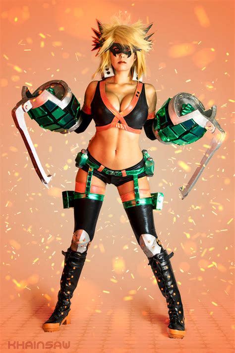 My Hero Academia Female Katsuki Bakugo Cosplay By Khainsaw On Deviantart