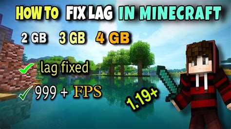 How Fix Lag In Minecraft GB GB Ram Mobile FPS Boost YouTube