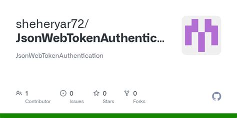 Github Sheheryar Jsonwebtokenauthentication Jsonwebtokenauthentication