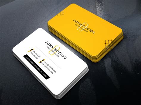 Web Developer Business Card Template Templatemonster