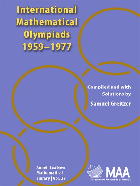 Compiled And With Solution By Samuel L Greitzer International