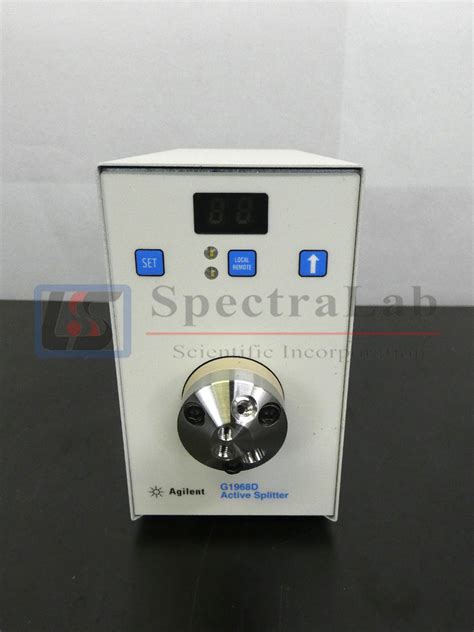Agilent G1968d Active Splitter Spectralab Scientific Inc