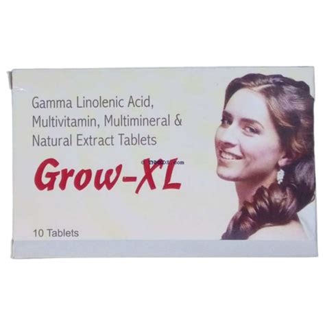 Grow Xl Tablets 10s Pack → Buy Online ★ Low Price ★ View Uses Side