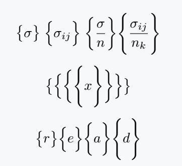 How To Use Adjustable And Large Curly Brackets In LaTeX