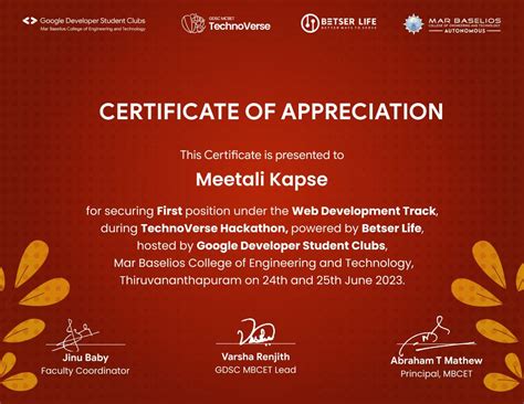 Meetali Kapse On Linkedin Hackathon Technoverse Womeninstem
