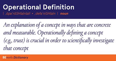Operational Definition Operational Variable Definition Download