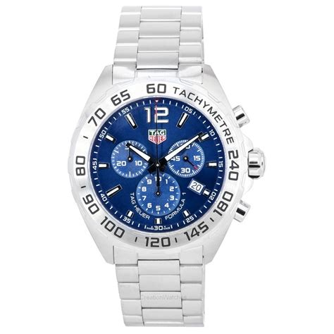 Tag Heuer Formula 1 Chronograph Sunray Blue Dial Quartz Caz101kba0842