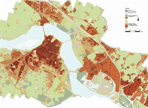 Urban Heat Island Vulnerability Assessment Classified By Census Tract Download Scientific