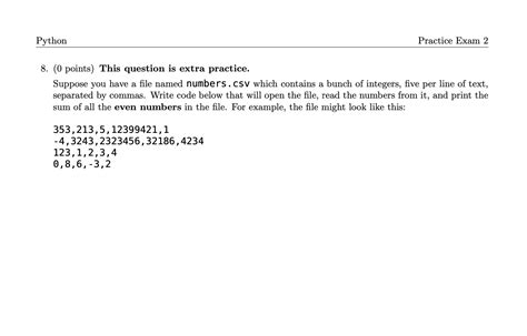 Solved 8 0 Points This Question Is Extra Practice Chegg Com