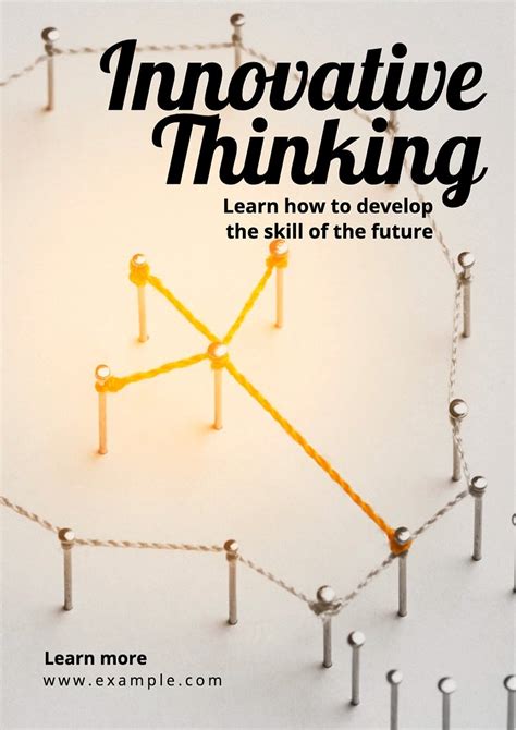 Innovative Thinking Poster Template Editable Premium Editable Innovative Thinking Poster Template Editable Premium Editable