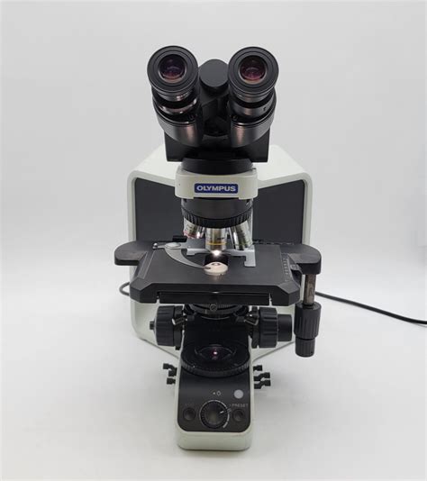 Olympus Microscope Bx53 With Tilting Head And 2x Objective For