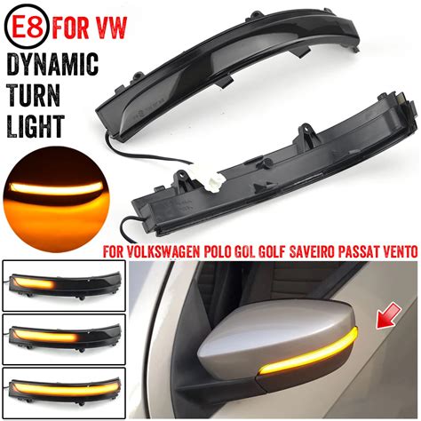 Intermitente Dinámico Para Vw Passat B7 Cc Jetta 6 Mk6 Scirocco Mk3 Led Eos Beetle Luz