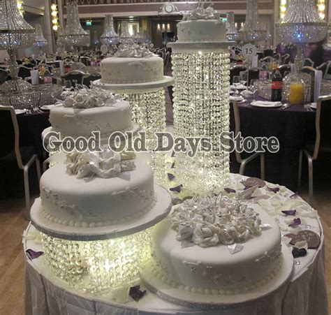 럭셔리 웨딩 케이크 컵케익 디스플레이 케이크 스탠드 4 개 도매 웨딩 연회 파티 케이크 디스플레이 생일 장식decorative Decorativedecoration