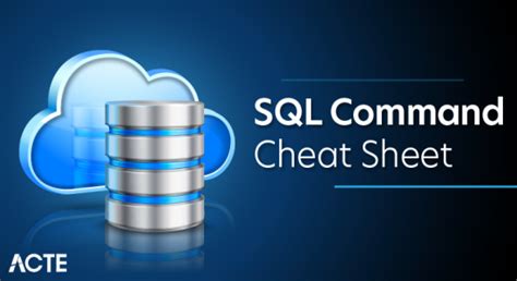 sql command cheat sheet complete guide tutorial check out updated 2025