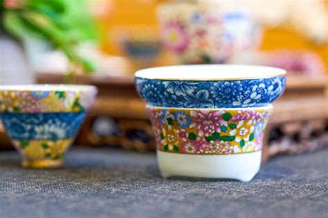 중국 스타일은 찻주전자 컵과 다양한 차 세트를 그렸습니다 0명에 대한 스톡 사진 및 기타 이미지 0명 가정 주방 가정의 방 Istock