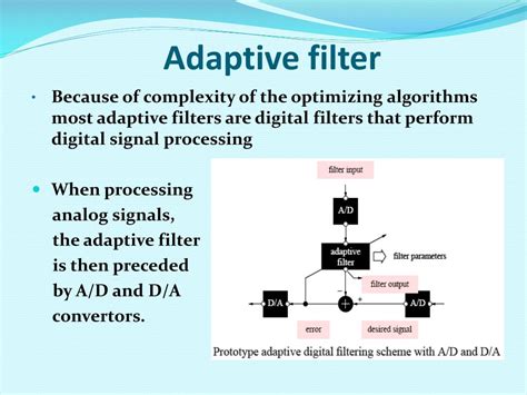 PPT An Introduction To Adaptive Filtering Its Applications PowerPoint Presentation ID