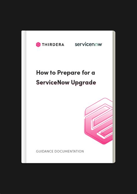 Servicenow Upgrade Guide