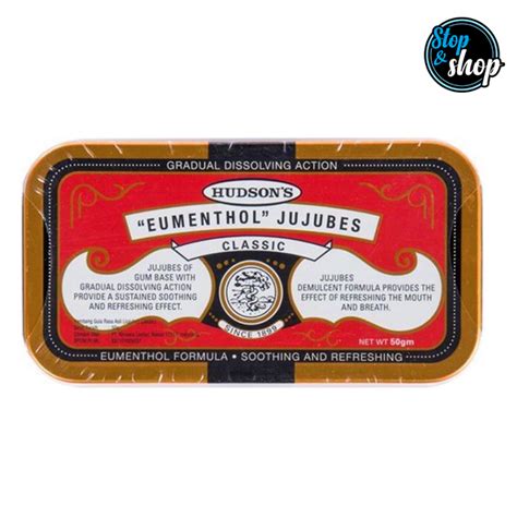 Hudsons Jujubes Classic Tin 50g Shopee Malaysia