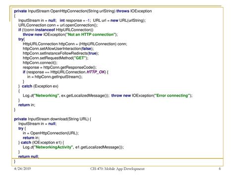 Cis 470 Mobile App Development Ppt Download