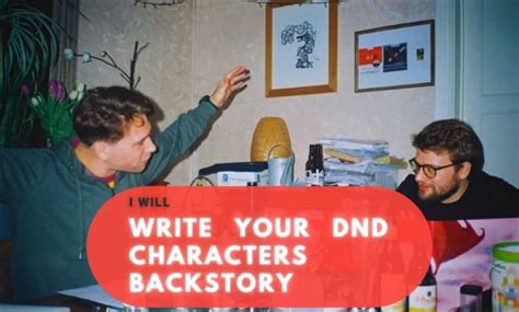 Write Your Dnd Characters Backstory By Ianmaene Fiverr