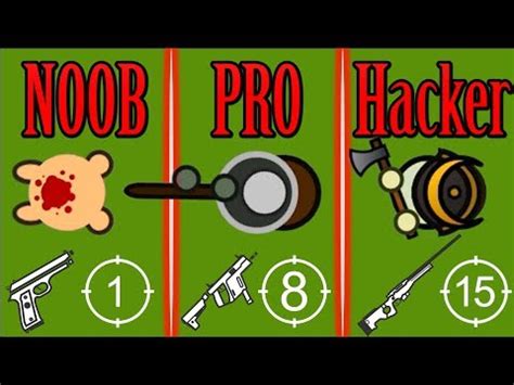 NOOB Vs PRO Vs HACKER 1 SURVIV IO YouTube NOOB Vs PRO Vs HACKER 1 SURVIV IO YouTube