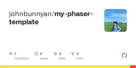 Github Johnbunnyanmy Phaser Template
