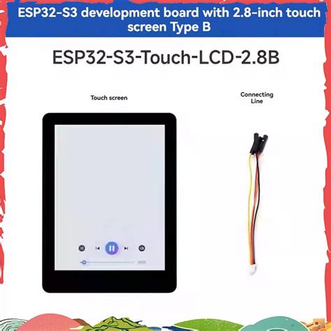 Super Esp32 S3 2 8 นิ้ว Ips Capacitive Touch Display Development Board พร้อมเสาอากาศ Onboard