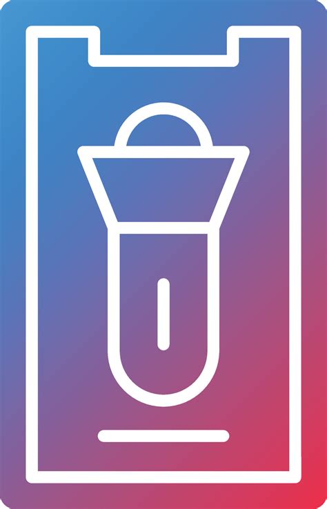 Vector Design Mobile Torch Icon Style Vector Art At Vecteezy