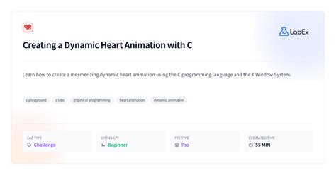 Creating A Dynamic Heart Animation With C Labex