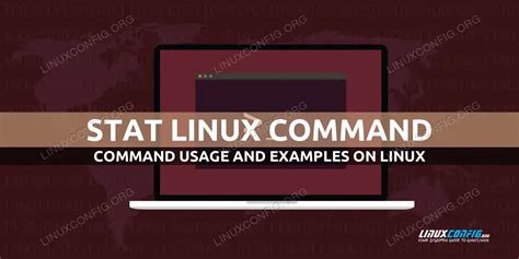 Stat Command In Linux A Complete Guide Stat Command In Linux A Complete Guide