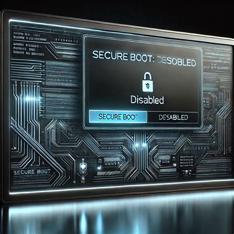Secure Boot Disabled Что это такое и зачем это нужно Техно в деле