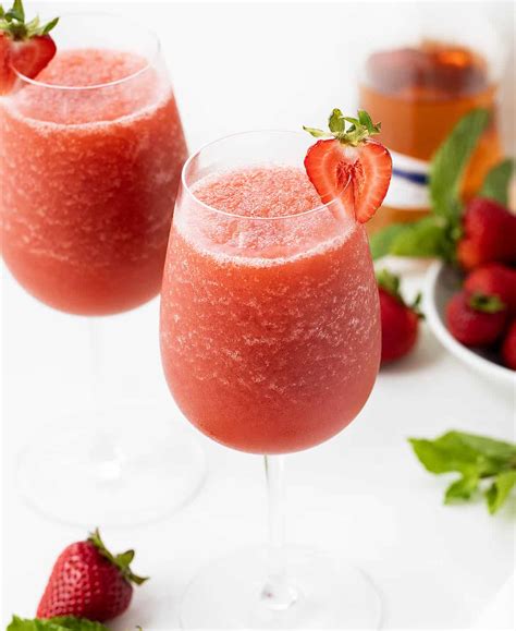 Strawberry Frosé I Am Baker